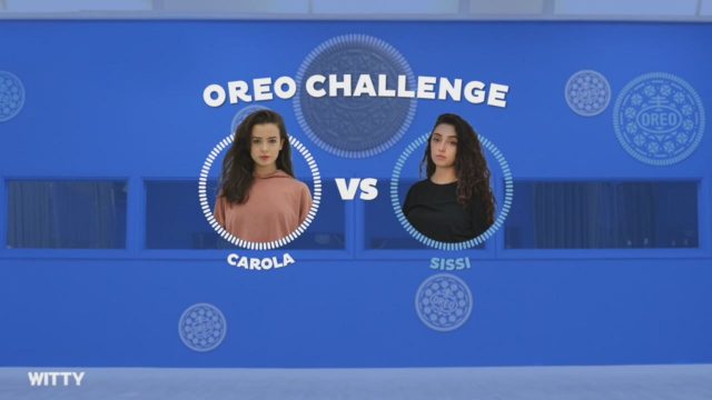 OREO CHALLENGE 16 Novembre - Amici Clip | Witty TV