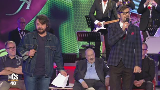 Lillo & Greg e… Il vecchio Sam - Maurizio Costanzo Show Clip | Witty TV