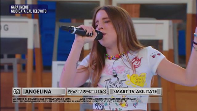 Angelina Voglia di vivere 23 gennaio - Amici Clip | Witty TV