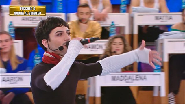 Piccolo G.: accesso al Serale? 29 gennaio - Amici Clip | Witty TV