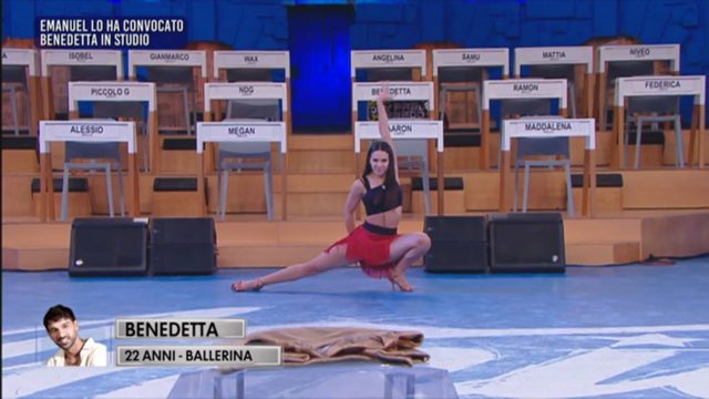 Benedetta Interrogazione Emanuel Lo 7 marzo - Amici Clip | Witty TV