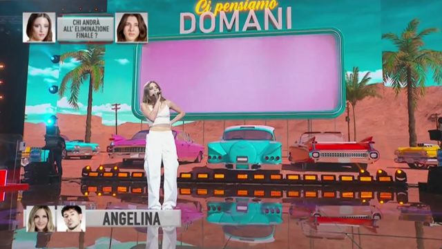 Angelina Ci pensiamo domani 22 aprile - Amici Clip | Witty TV
