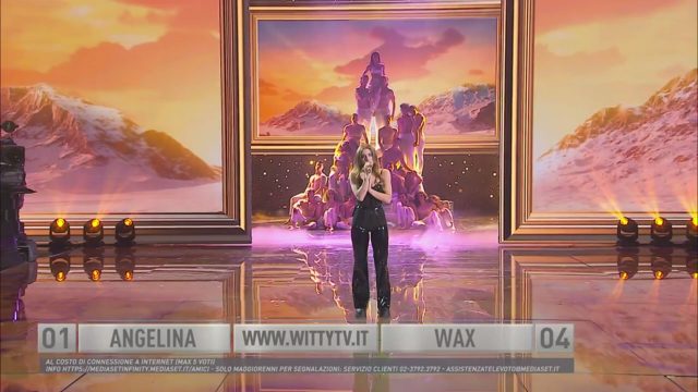 Angelina You are The Reason La Finale - Amici Clip | Witty TV
