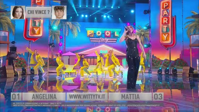 Angelina Abbronzatissima La Finale - Amici Clip | Witty TV